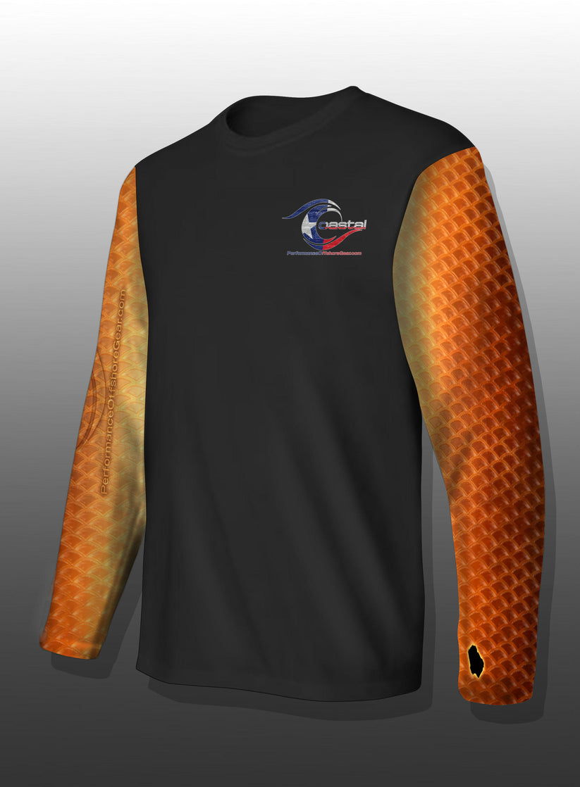 Coastal Texas Slam Performance Long Sleeve T-shirt – Coastal ...